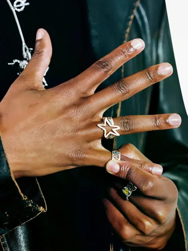 TWOJEYS Star Signet Ring