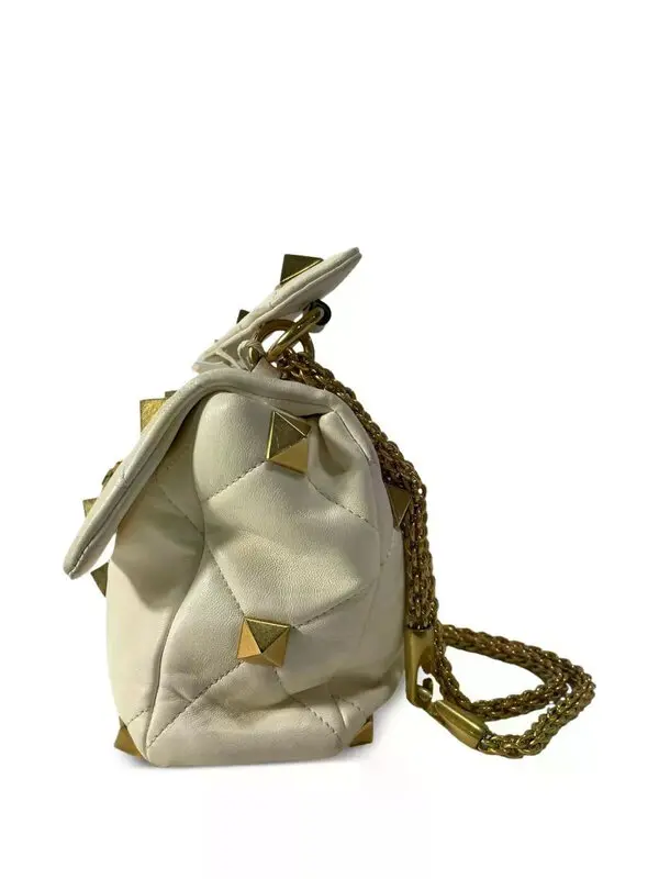 Valentino Garavani Roman Stud Leather Shoulder Bag