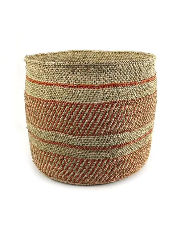 MBARE Iringa Basket - Auburn Stripe