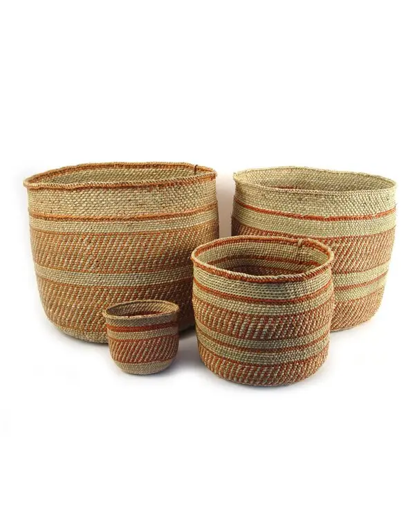 MBARE Iringa Basket - Auburn Stripe