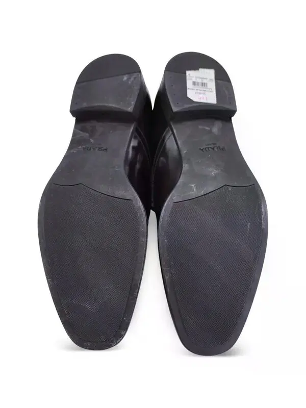 Prada Leather Oxford Shoes