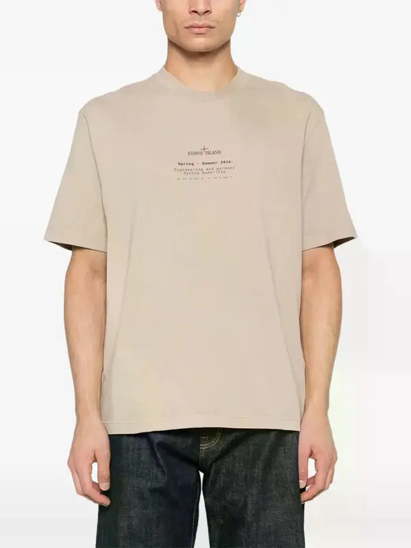 Stone Island Logo-print T-shirt