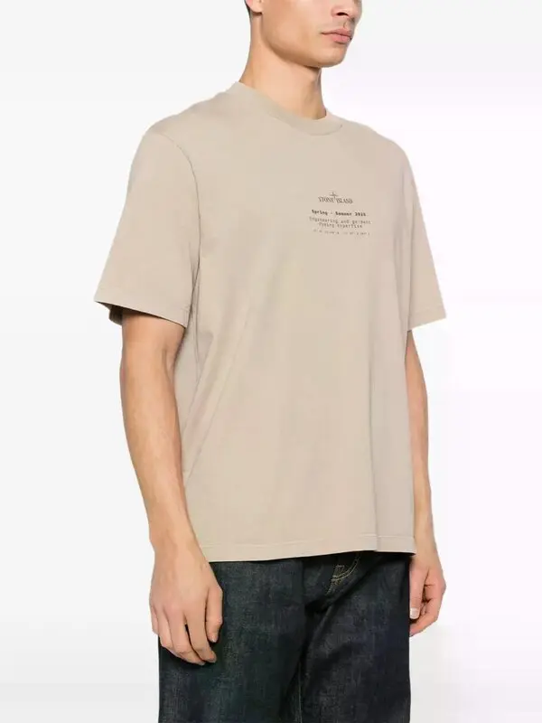 Stone Island Logo-print T-shirt