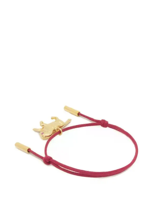 Marni Horse Charm Knotted Bracelet