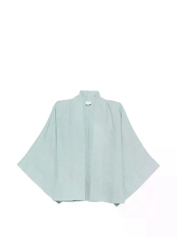 Eleventy Wide-sleeved Open-front Jacket