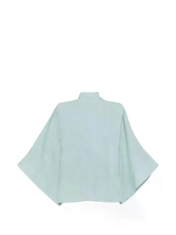 Eleventy Wide-sleeved Open-front Jacket