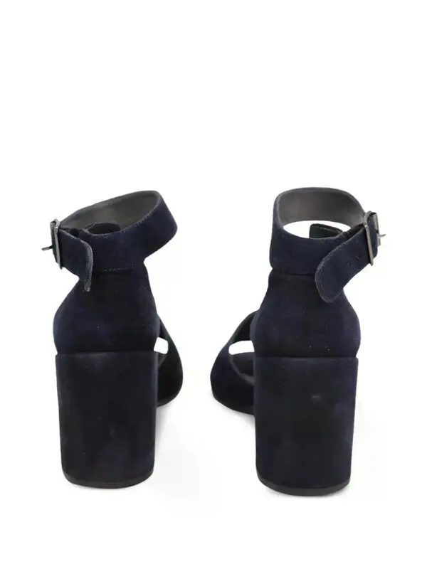 STUART WEITZMAN Soho Gal Block Heel Sandals - Blue