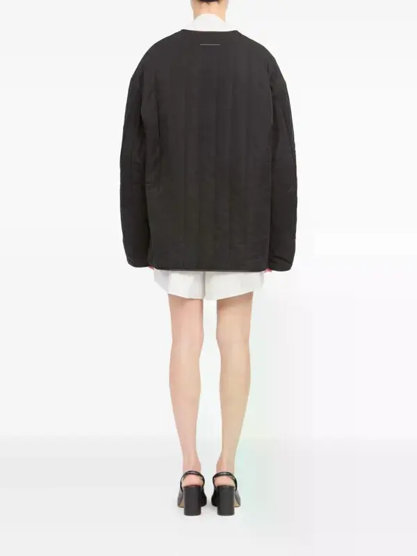 MAISON MARGIELA Quilted Zip-up Jacket