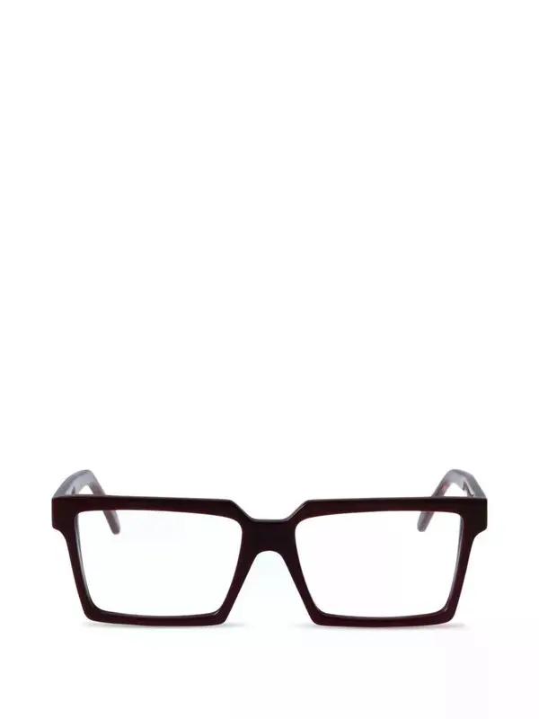 Kàdor Pierre Square Frame Eyeglasses - Brown