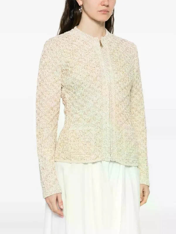 Fabiana Filippi Zip-up Fitted Jacket