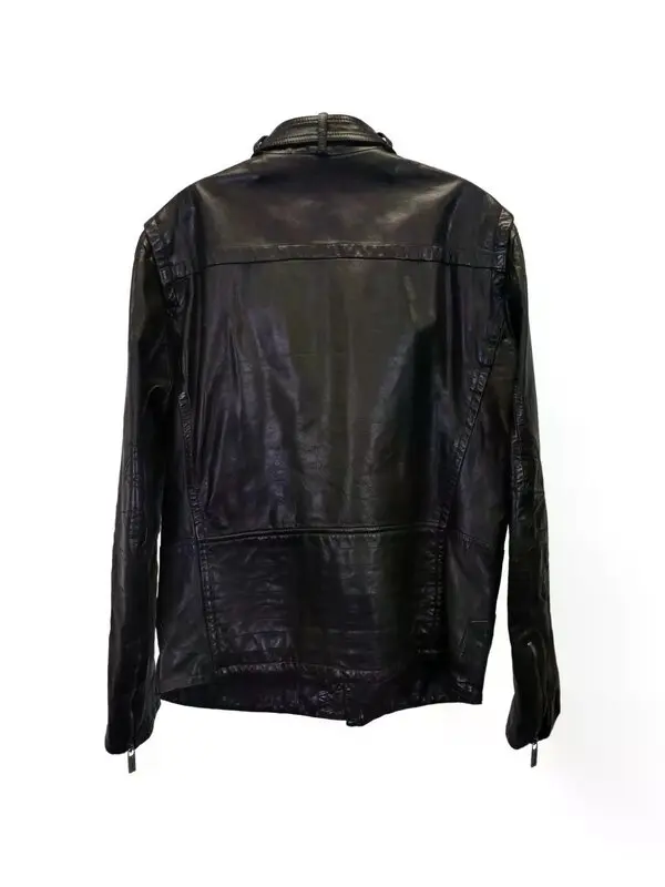 Kenzo Zip-up Leather Jacket