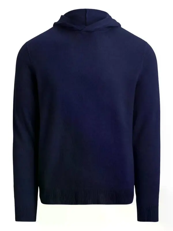 Rlx Ralph Lauren Cashmere Hoodie - Blue