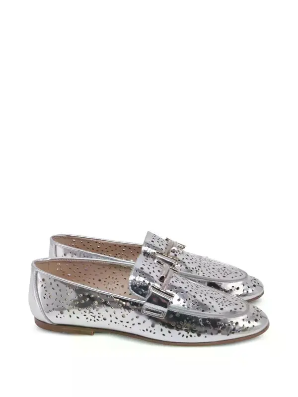 TOD'S Metal Hardware Loafers