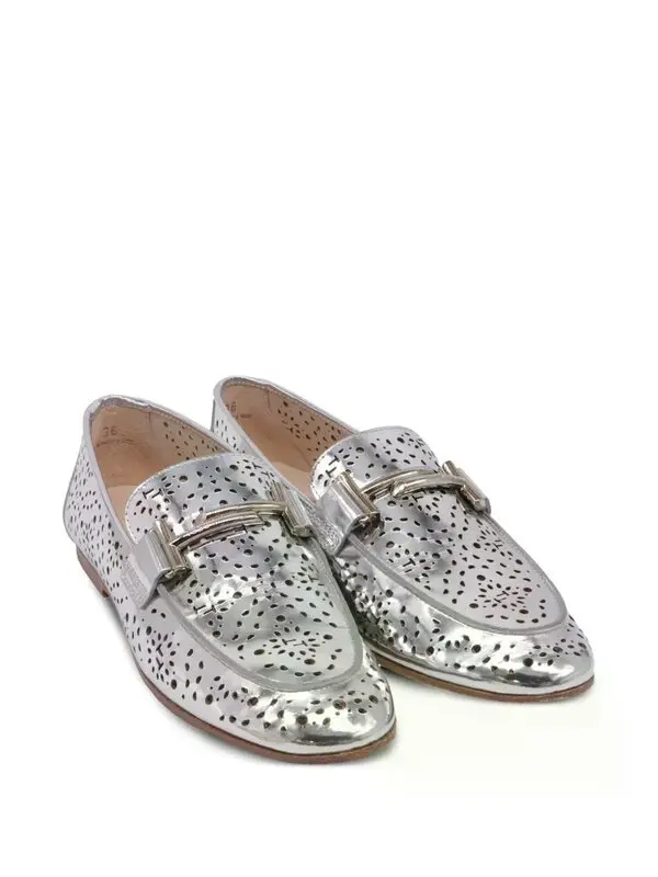 TOD'S Metal Hardware Loafers