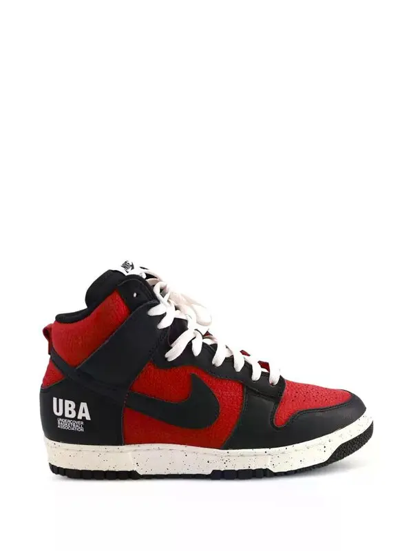 Nike X Undercover Dunk High 1985 High-top Leather Sneakers - Red