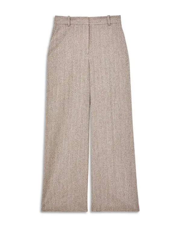 REISS Isla Wide Leg Trousers