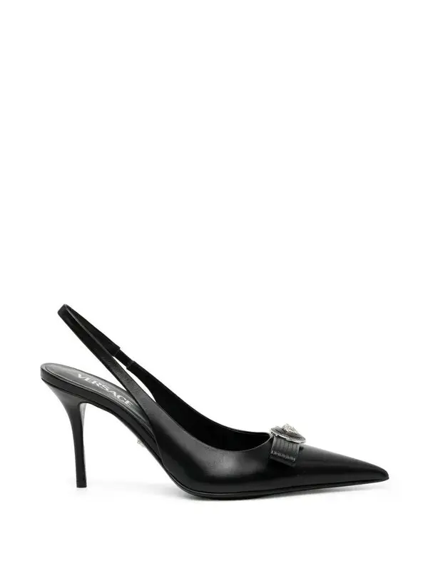Versace 85mm Ribbon Pumps