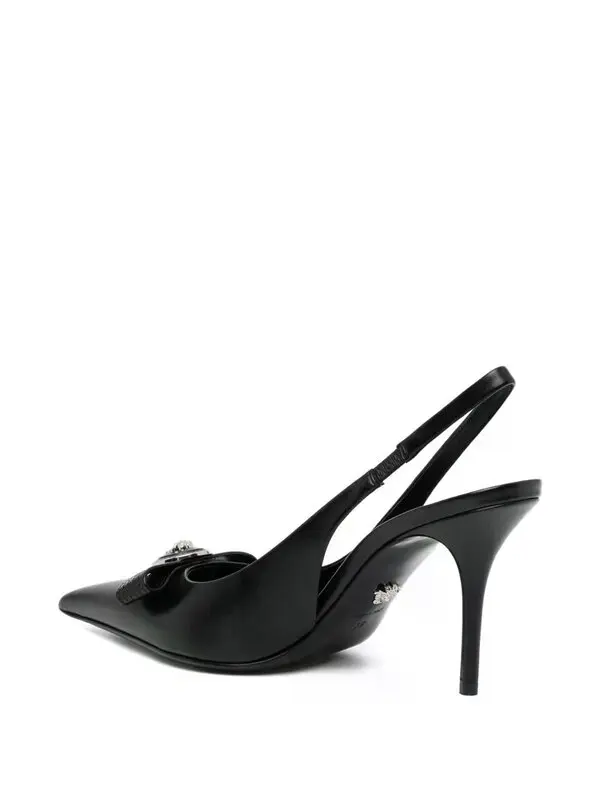 Versace 85mm Ribbon Pumps