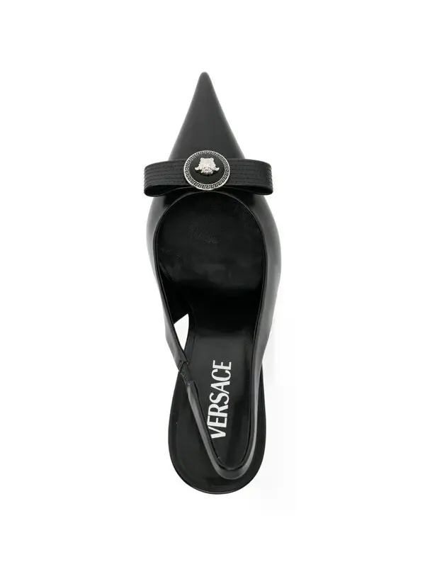 Versace 85mm Ribbon Pumps