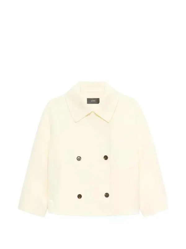 ARMA Manila Double-breasted Jacket - Neutrals