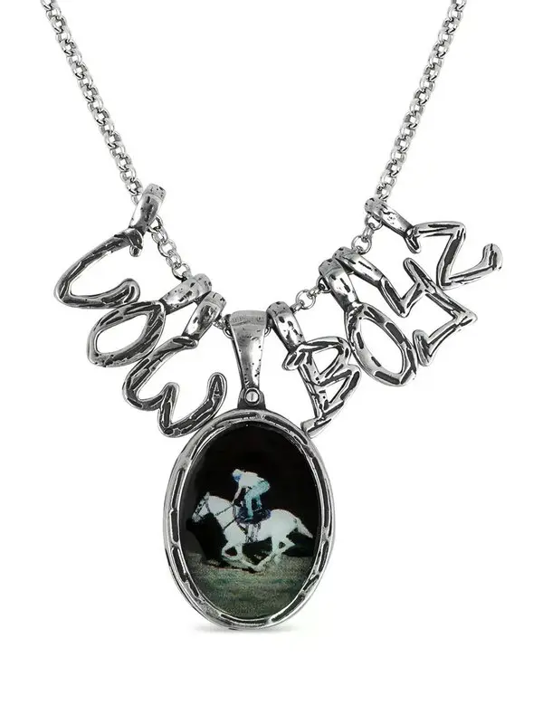 TWOJEYS Lettering Pendant Necklace