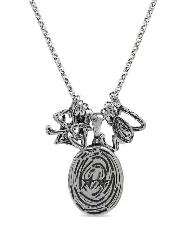 TWOJEYS Lettering Pendant Necklace