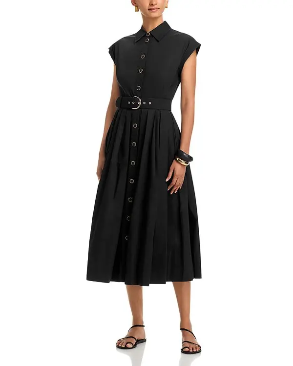Cara Cara Octavia Belted Dress - Black
