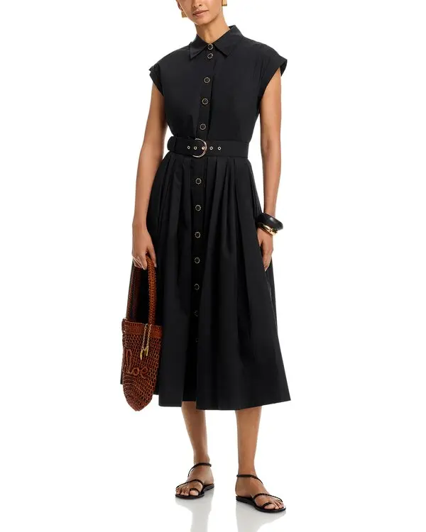 Cara Cara Octavia Belted Dress - Black