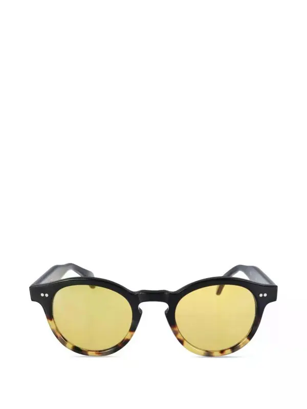 Kàdor Tony Round-frame Sunglasses - Black