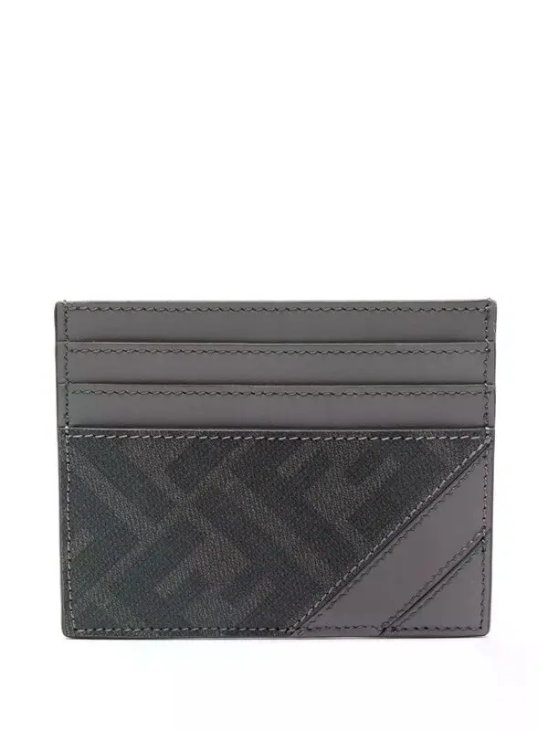Fendi Ff-print Card Holder