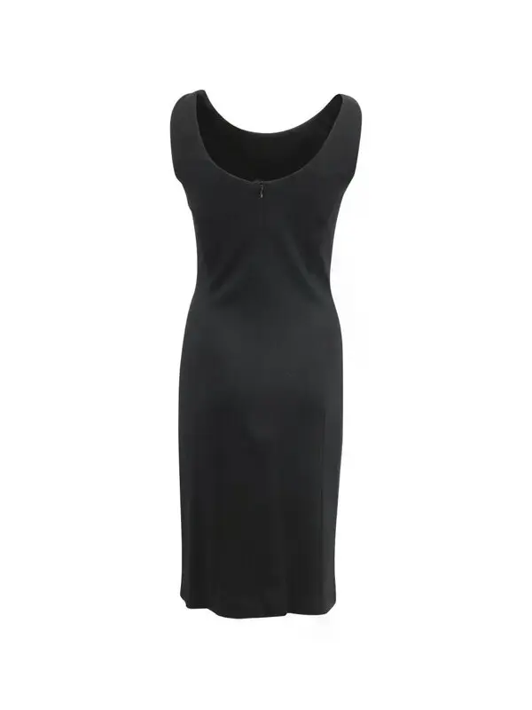 Escada Elephant Embroidered Dress