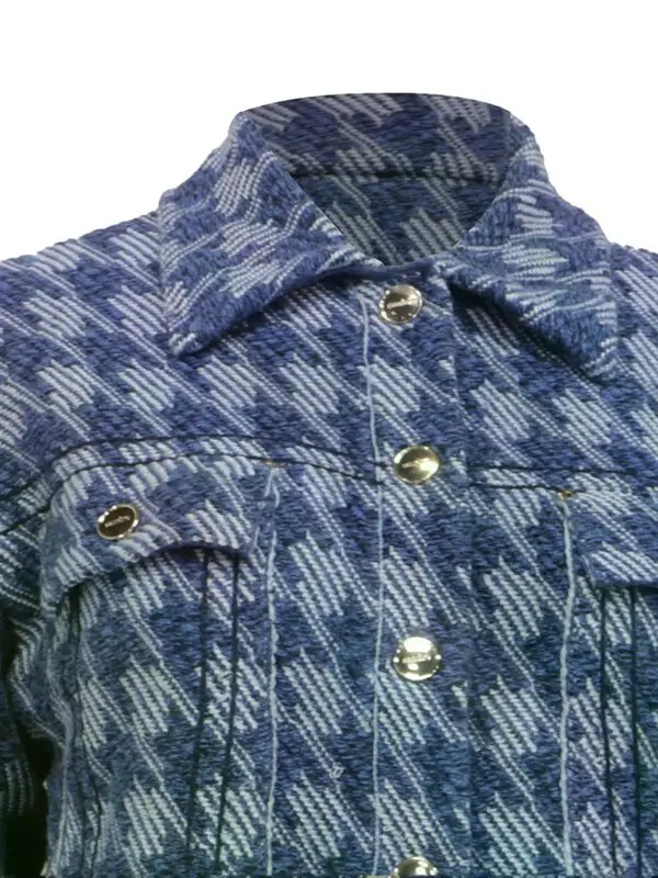 Sandro Balthazar Houndstooth Jacket