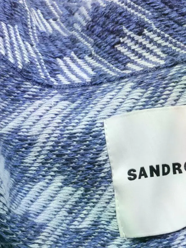 Sandro Balthazar Houndstooth Jacket