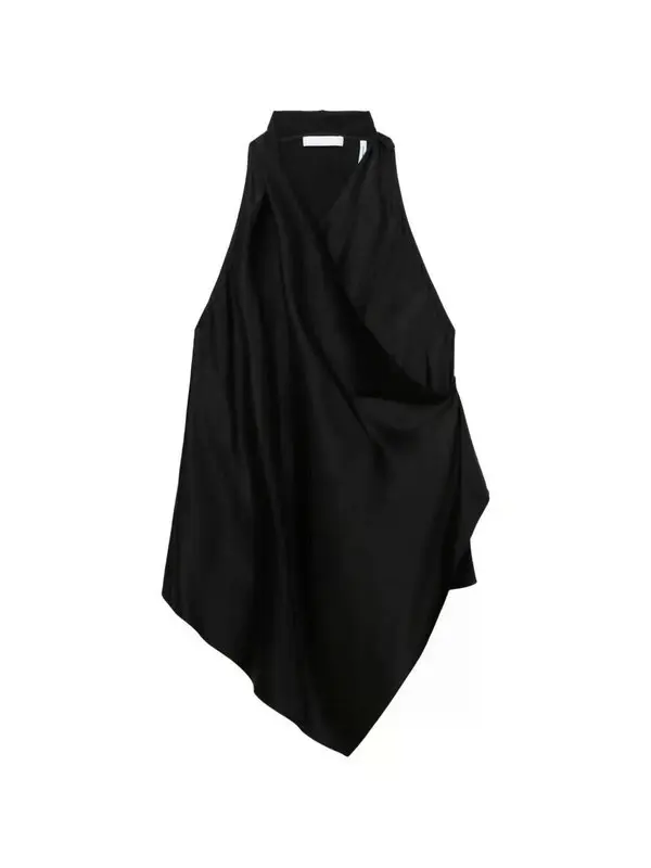 Helmut Lang Halterneck Silk Top