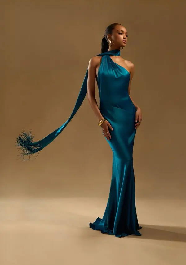 Kelsa Maxi Dress - Teal