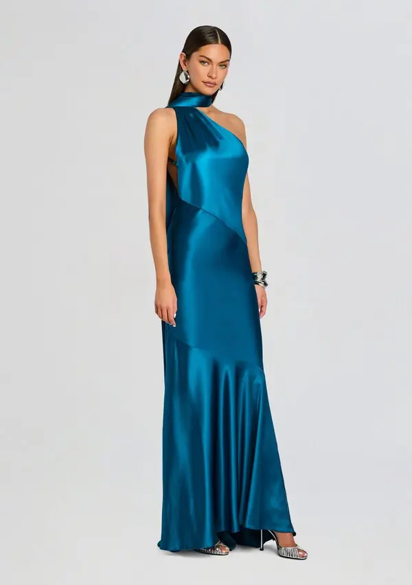 Retrofete Kelsa Maxi Dress - Teal