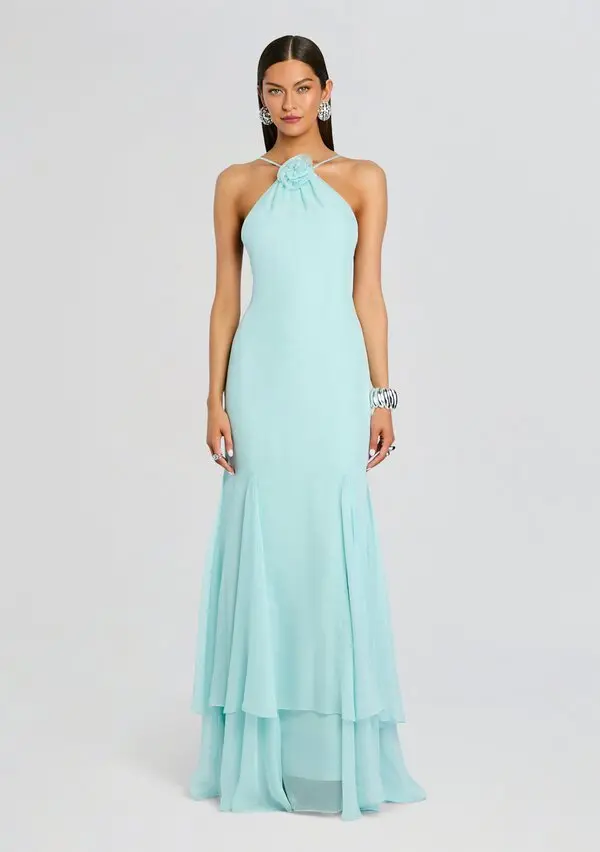 Retrofete Lirael Chiffon Dress - Seychelles