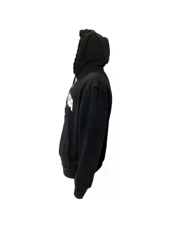 Balenciaga Logo-print Cotton Hoodie