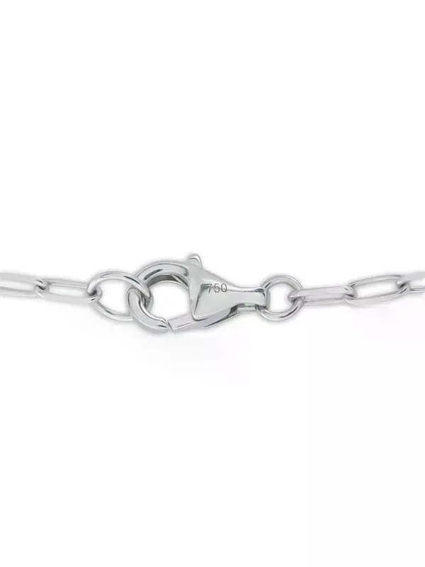 LB EXCLUSIVE Diamond 18k White Gold Necklace