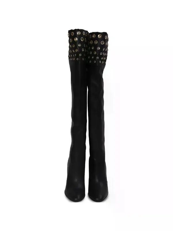 Rene Caovilla Block-heel Over-the-knee Boots