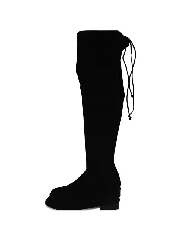STUART WEITZMAN Drawstring-detail Boots - Black