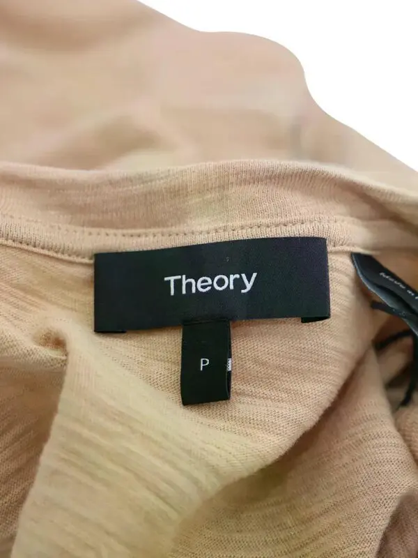 Theory Crew-neck T-shirt - Neutrals