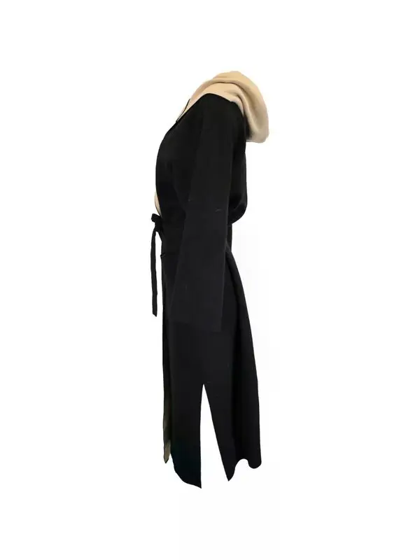 Max Mara Belted Hooded Coat