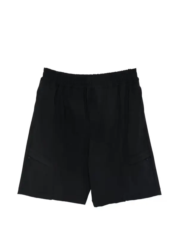 Eleventy Elasticated Waistband Shorts With Zip Pocket