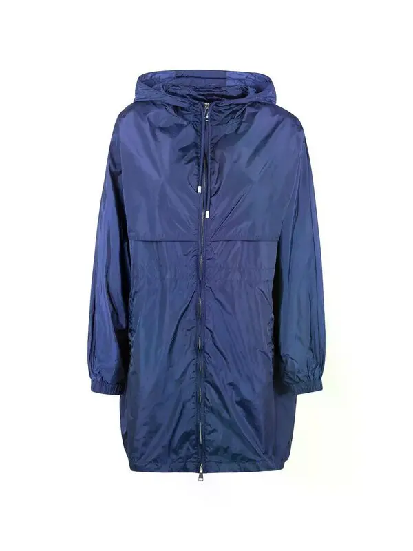 SEMICOUTURE Hooded Zip-up Parka Coat