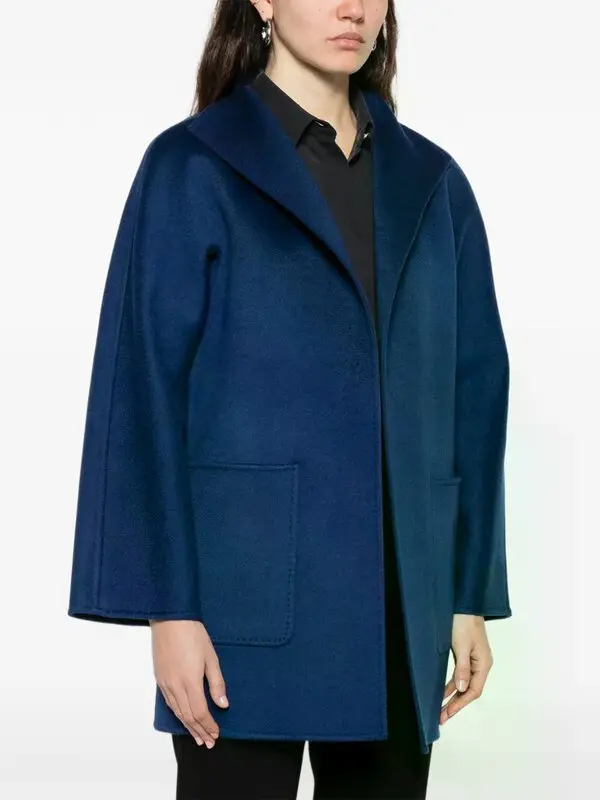 Max Mara Hooded Belted Midi Coat