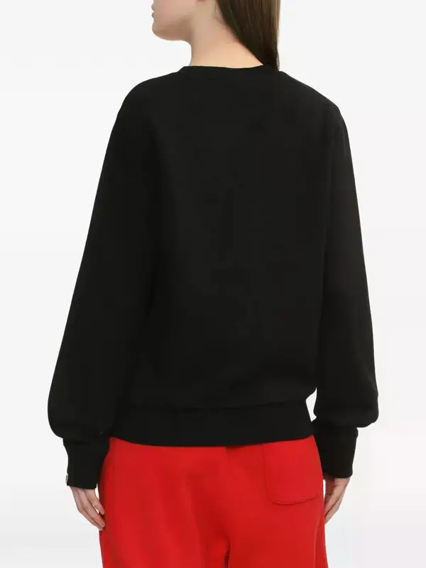 A BATHING APE Appliqué Sweater - Black