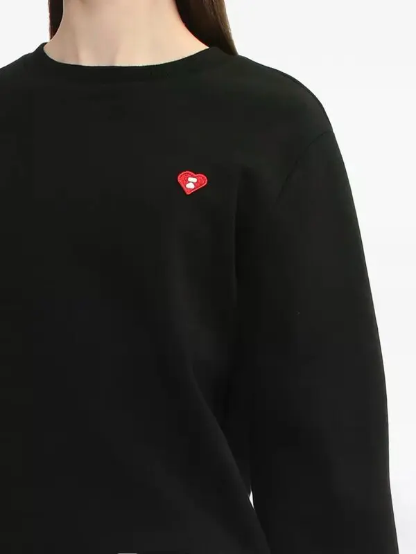 A BATHING APE Appliqué Sweater - Black
