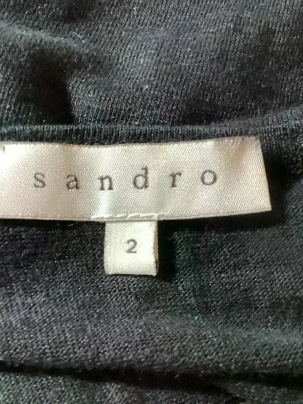 Sandro Linen Printed Tank Top