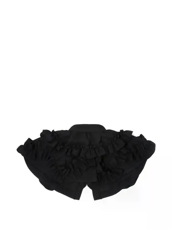 Comme Des Garçons Ruffled Bow Scarf